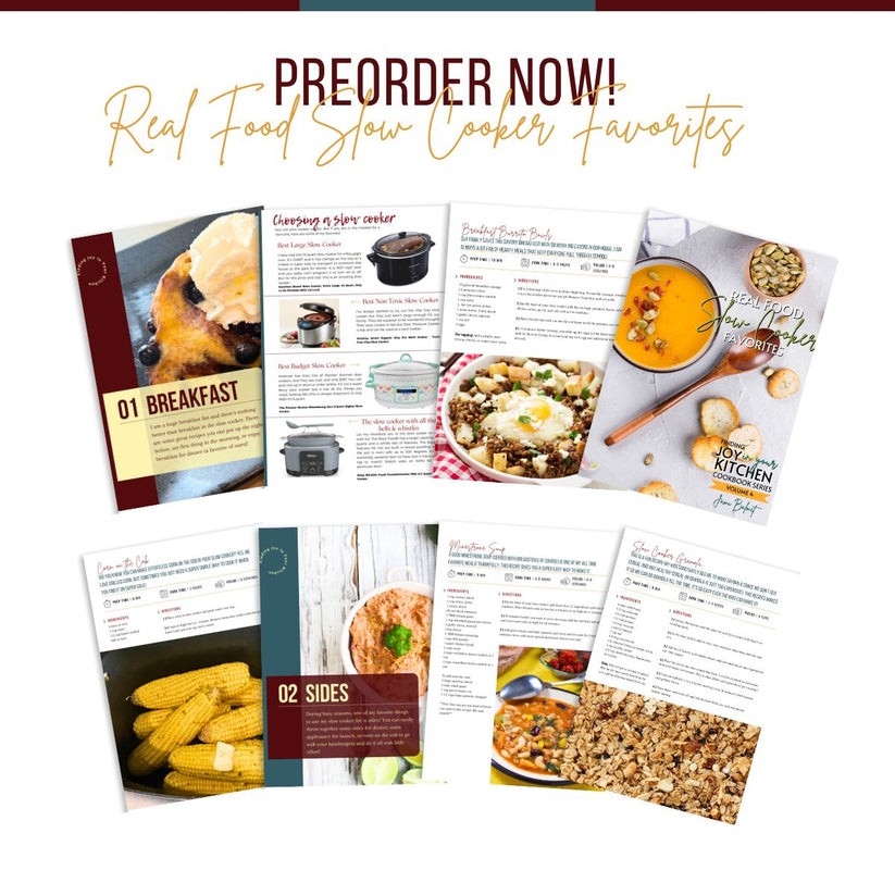 Cookbook Volume 4: Real Food Slow Cooker Favorites - PRINT – Finding ...