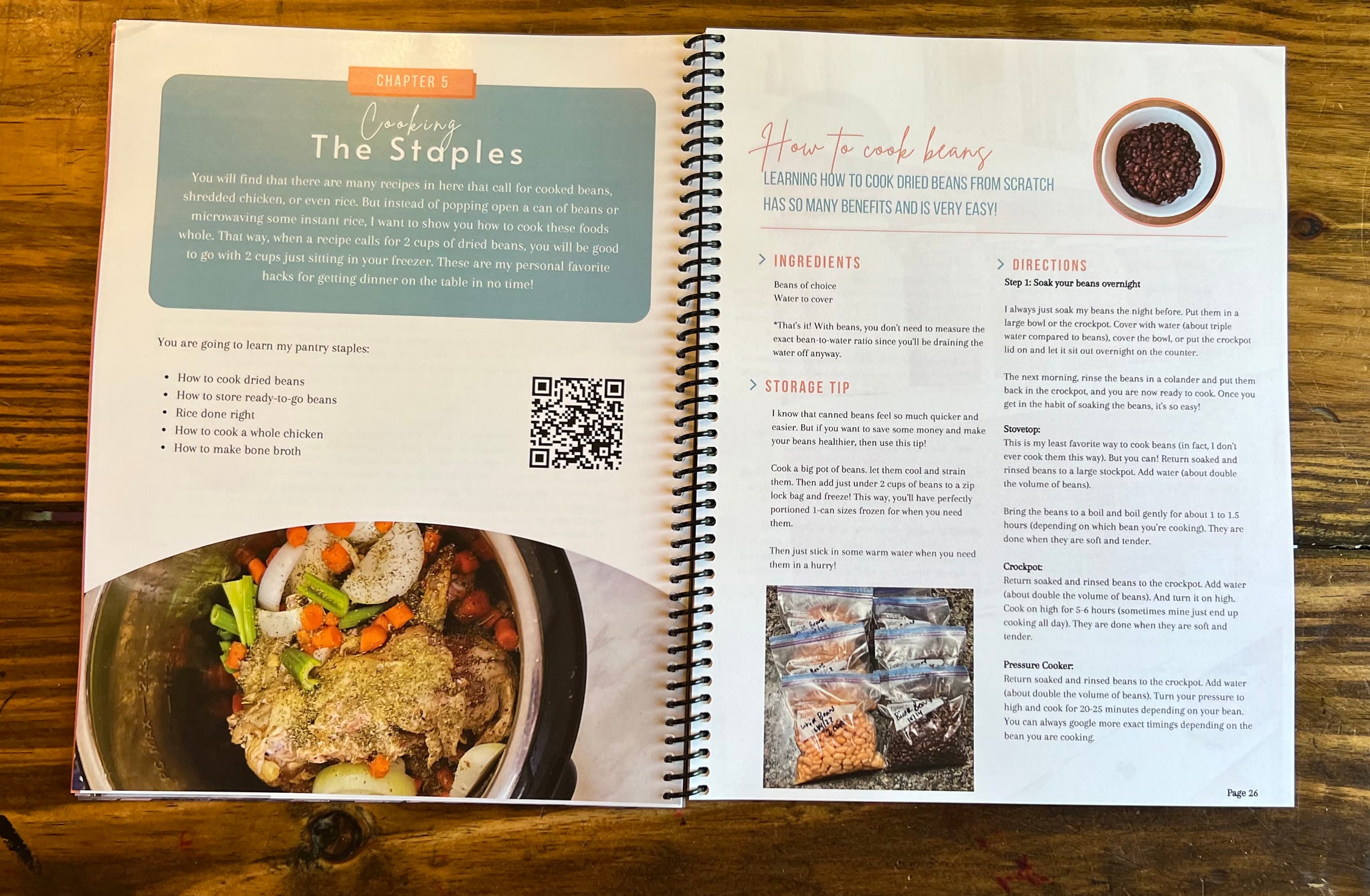 Cookbook Volume 1: Learn How to Cook From Scratch – Finding Joy Bookstore